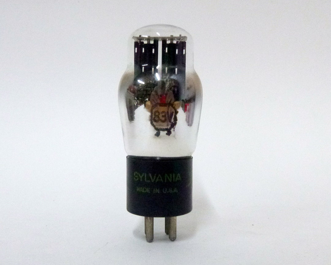 Sylvania 83V Vacuum Tube Vacuum Version of 83 Rectifier Tube - Etsy