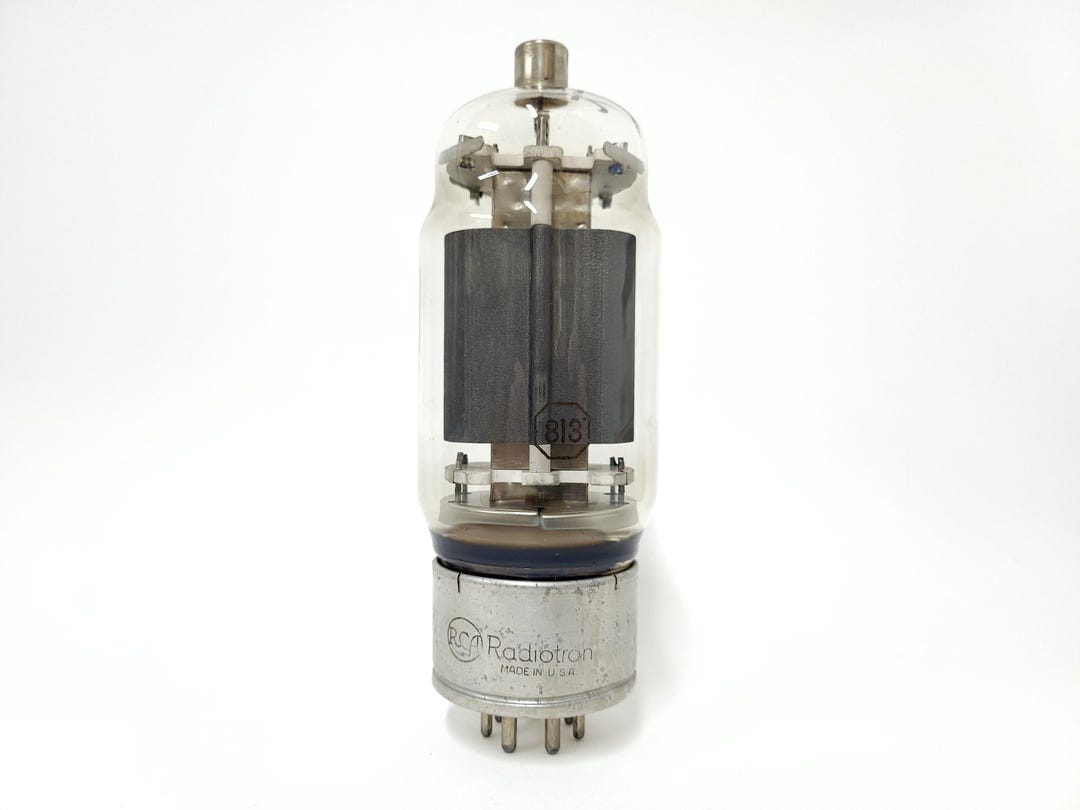 RCA 813 Vacuum Tube - Beam Power Transmitting Tube - Radiotron - Large ...
