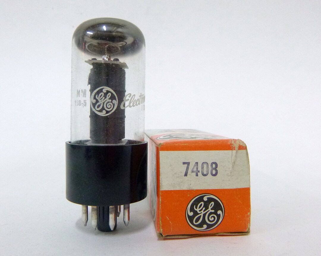 GE 7408 Vacuum Tube - New Old Stock - Original Box - Excellent ...