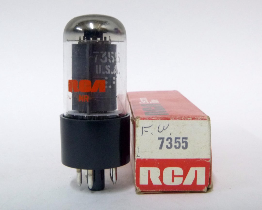 RCA 7355 Vacuum Tube New Old Stock MINT Original Box Manufactured by ...