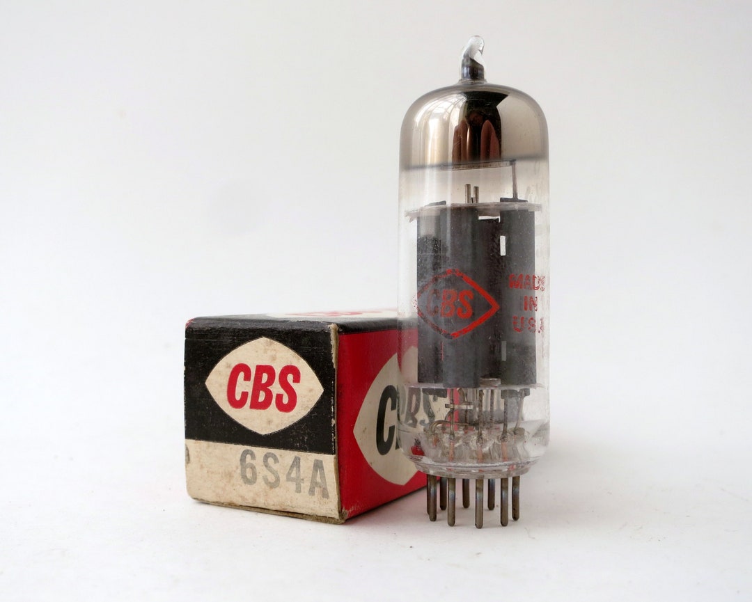 CBS 6S4A Vacuum Tubes - Original Box - Excellent Condition - New Old ...