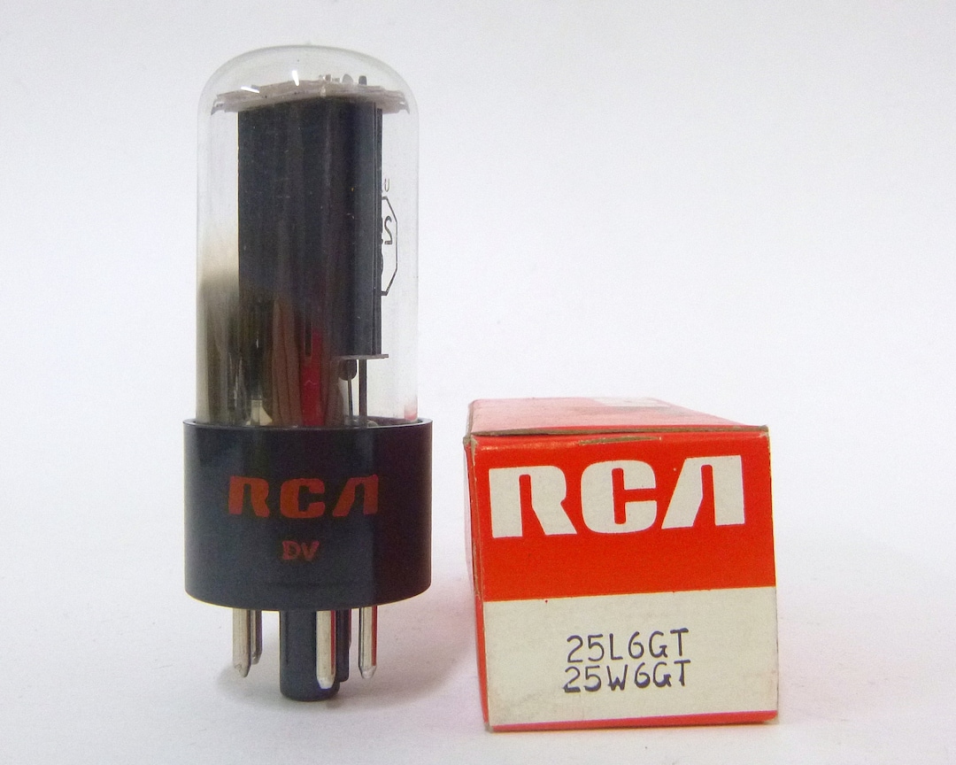 RCA 25L6GT Vacuum Tube - Original Box - New Old Stock - Excellent ...