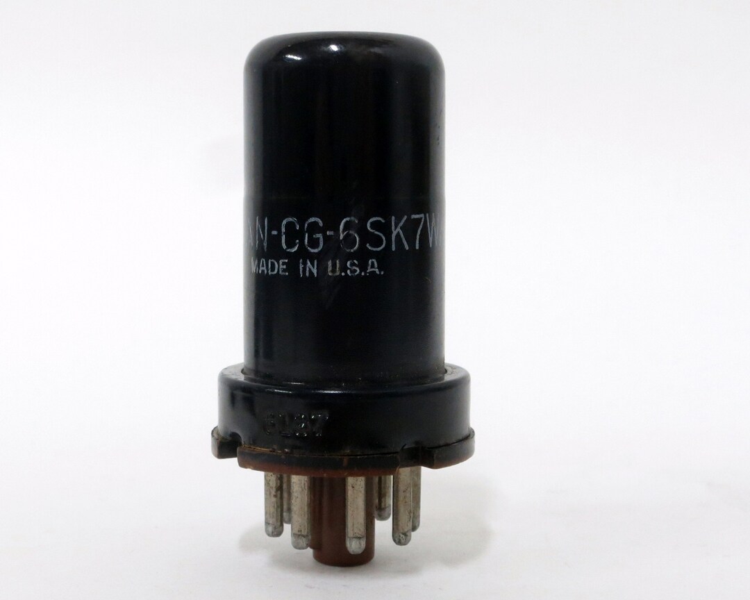 GE JAN 6SK7WA Vacuum Tube - General Electric 6137- 6SK7 - Etsy