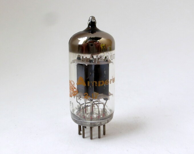 Amperex ECC82 / 12AU7A Vacuum Tube Made by Mullard Orange Globe Branding - Etsy