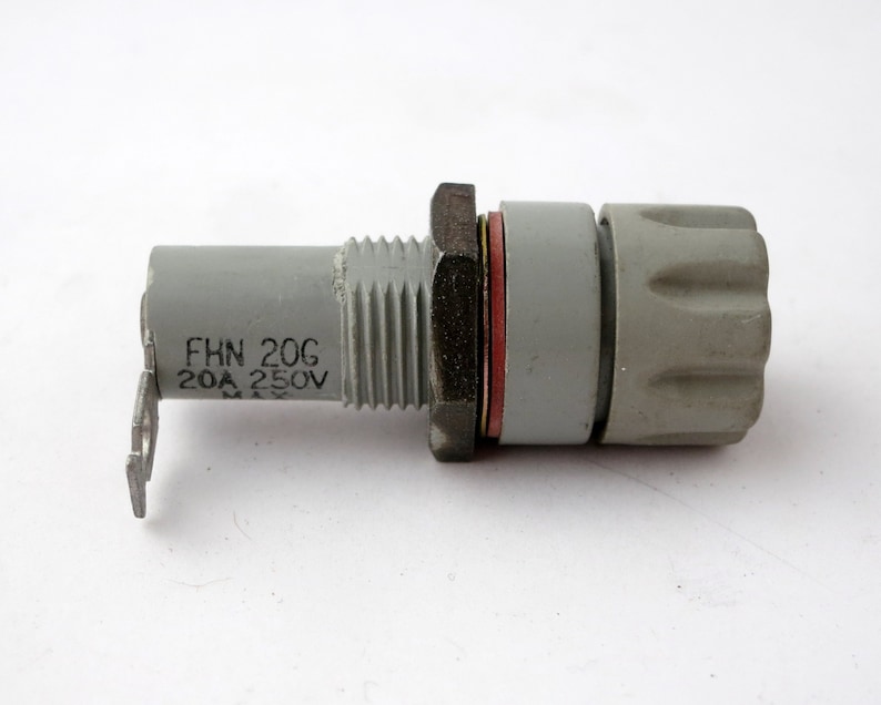 Buss FHN20G Military Fuse Holder Bussman FHN-20G Eaton Gray | Etsy