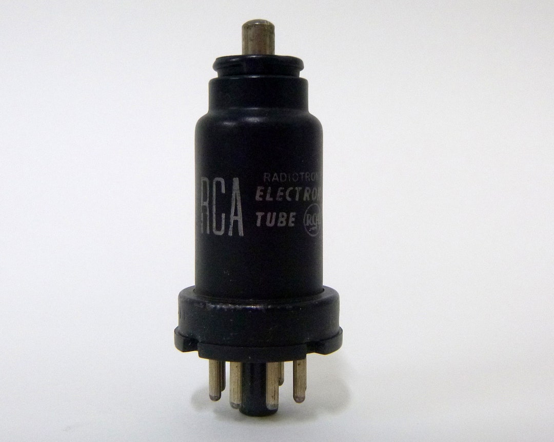 RCA 6A8 Vacuum Tube Silver Branding Metal - Etsy