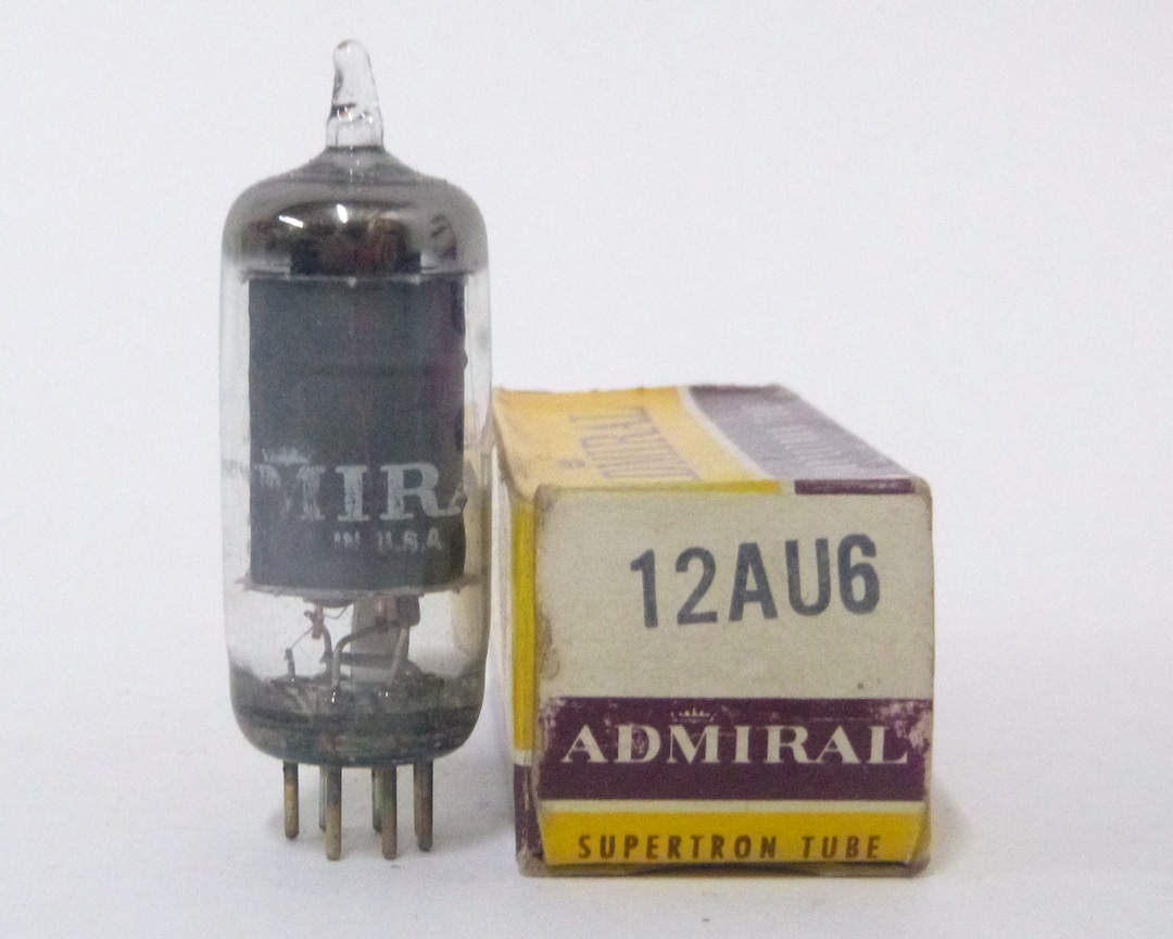 Admiral 12AU6 Vacuum Tube - New Old Stock - Original Box - Excellent ...