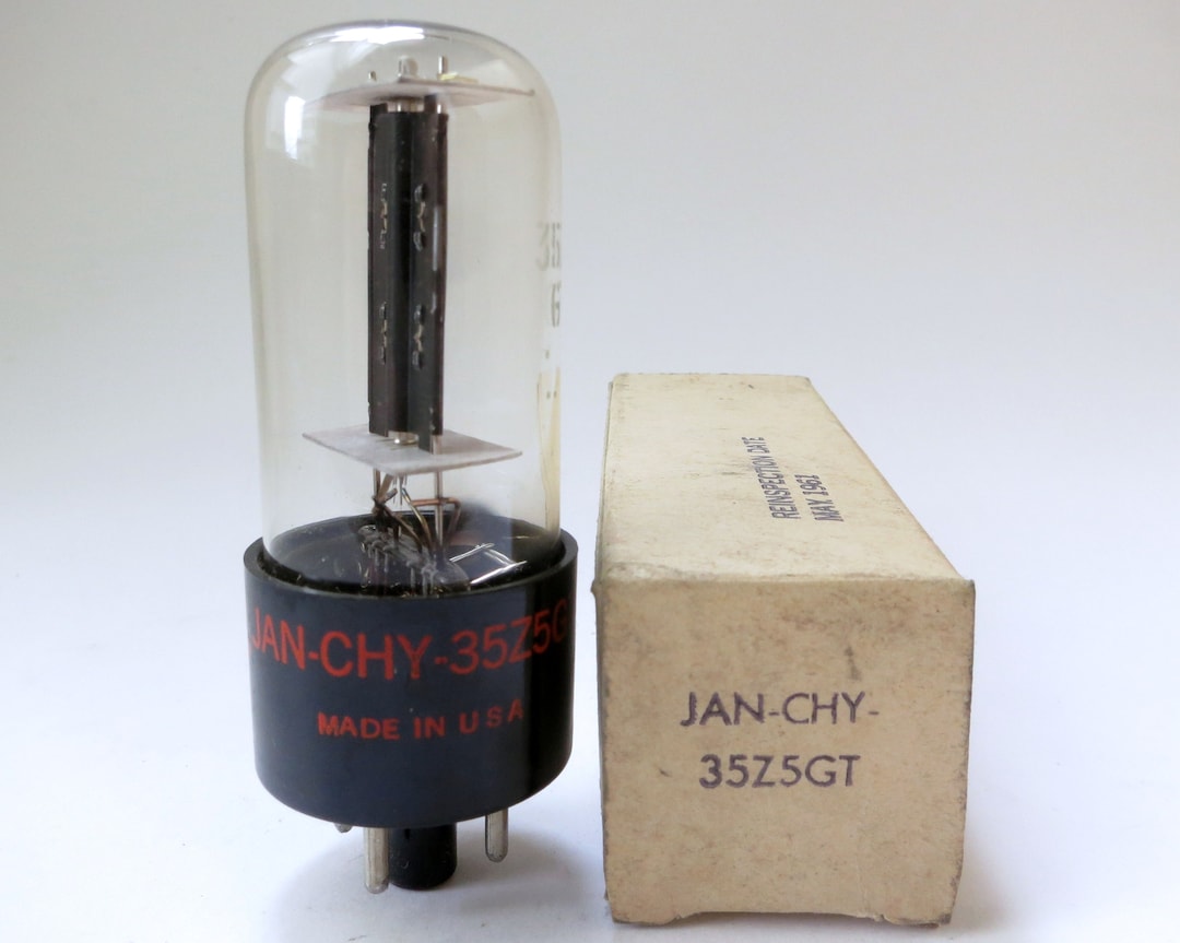 CBS JAN 35Z5GT Vacuum Tube for All American 5 Tube Table Radios - New ...