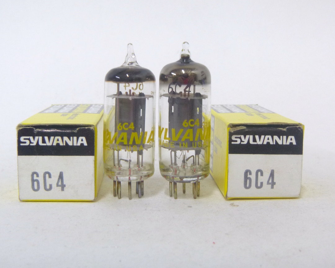 Mp: Sylvania 6C4 Vacuum Tubes New Old Stock Mint Condition Original ...