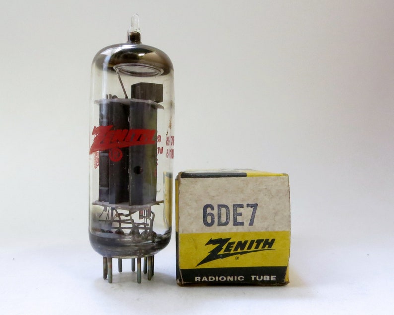 Zenith 6DE7 Vacuum Tube - Etsy