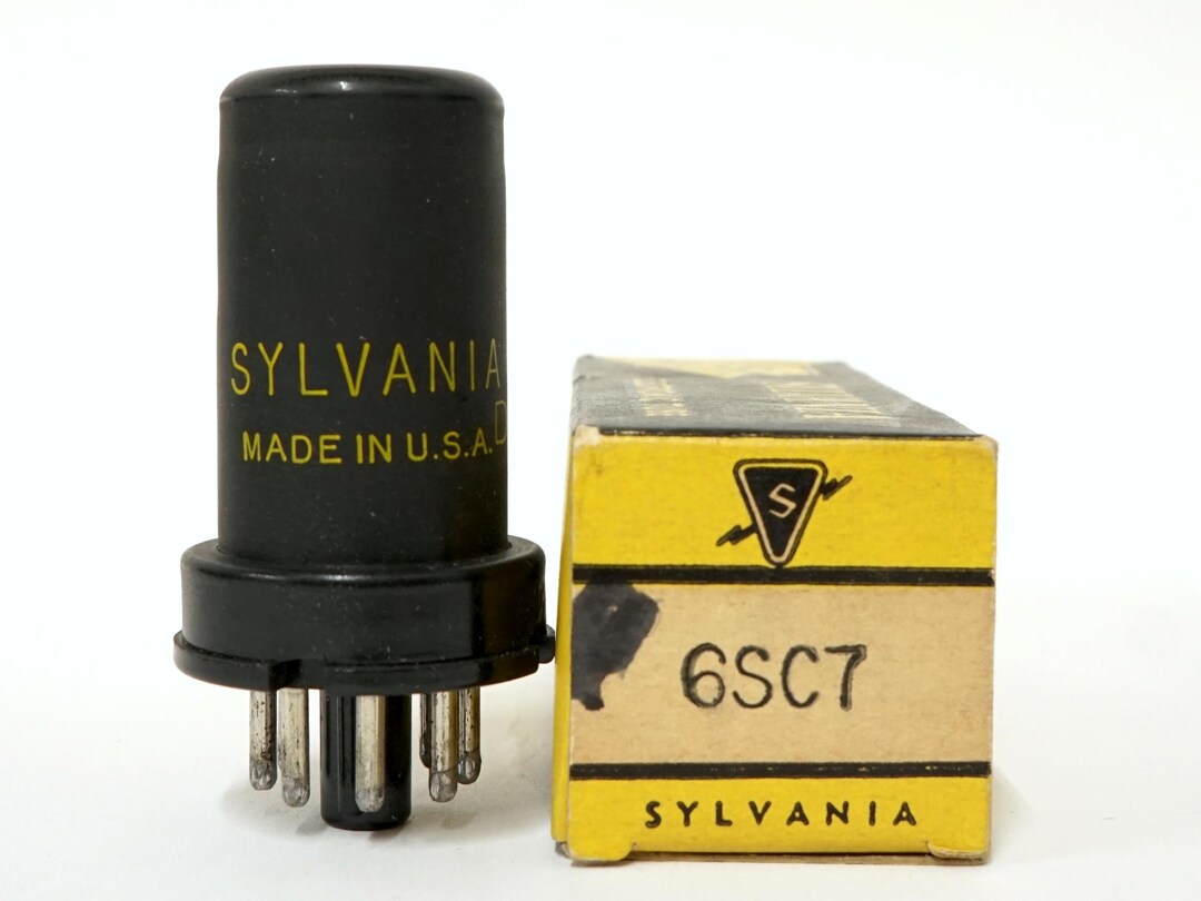 Sylvania 6SC7 Vacuum Tube - New Old Stock - Original Box - Mint ...