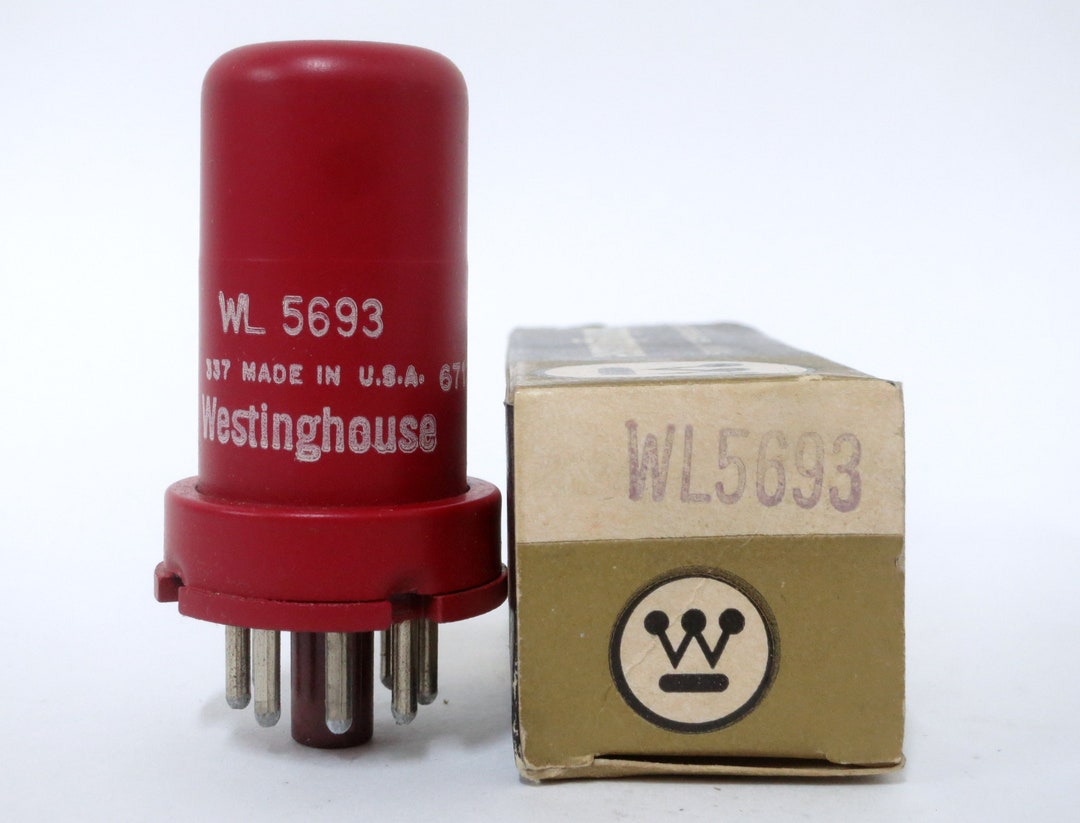 Westinghouse 5693 Vacuum Tube - Red Envelope - New Old Stock - Original ...
