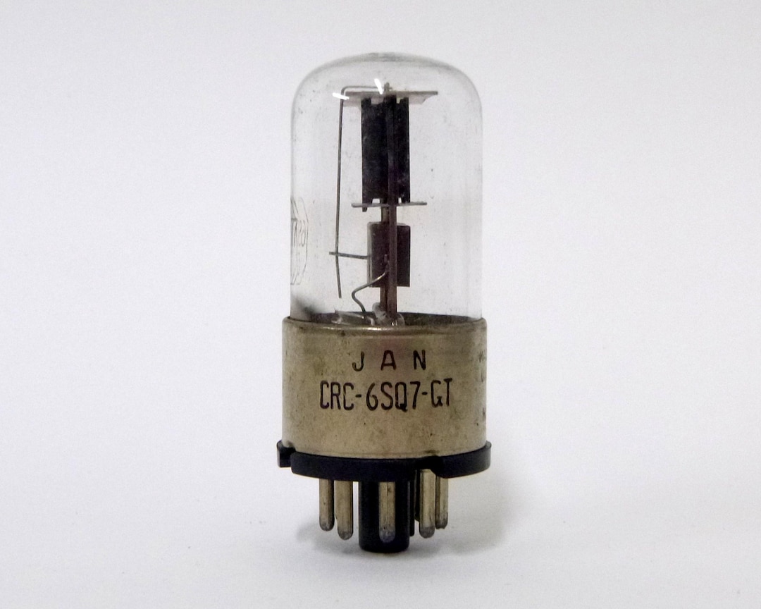 RCA JAN 6SQ7GT Vacuum Tube - Glass 6SQ7 - Military - Joint Army Navy ...