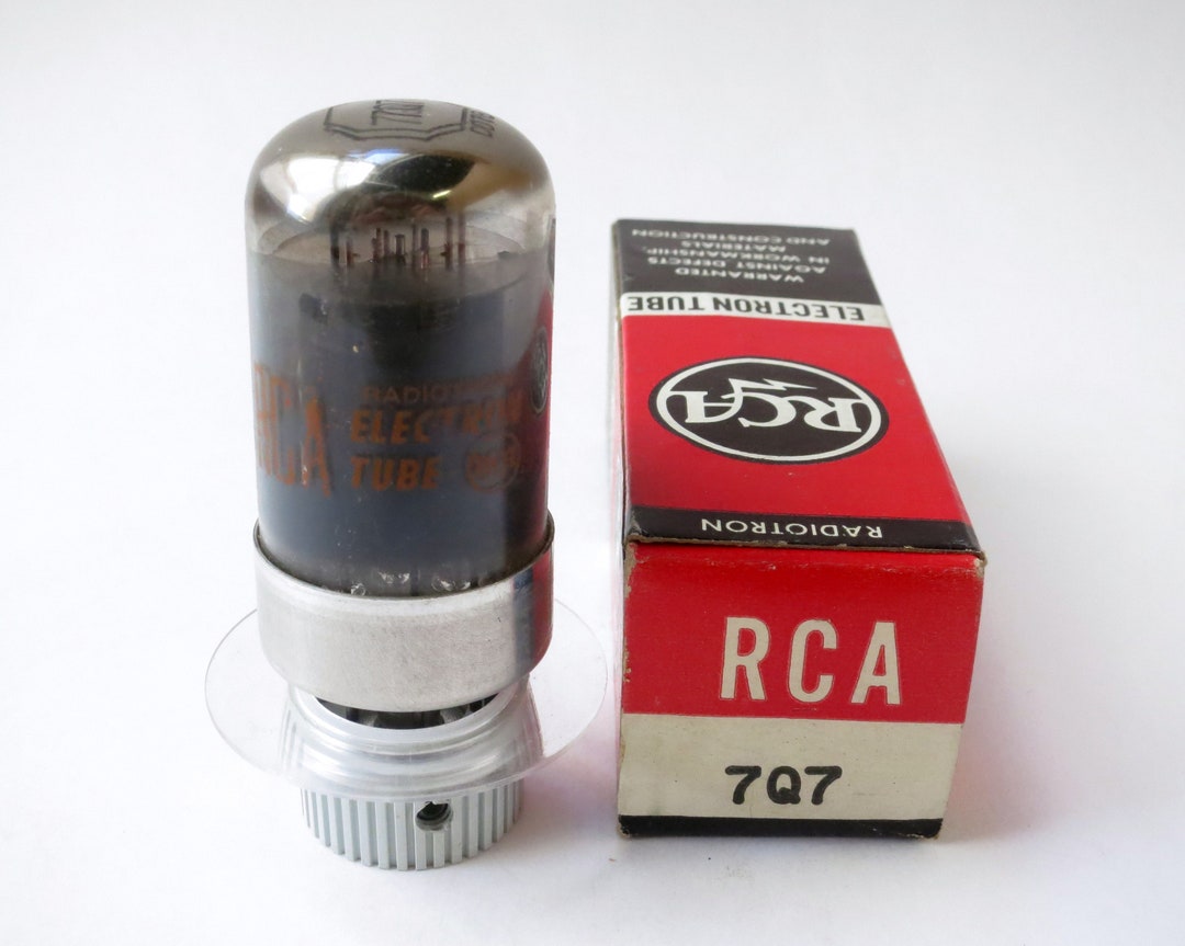 RCA 7Q7 Loctal Vacuum Tube - New Old Stock - Original Box - Etsy