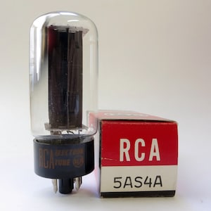 5U4GB/ 5AS4A RCA Tube Full-Wave High-Volume Rectifier