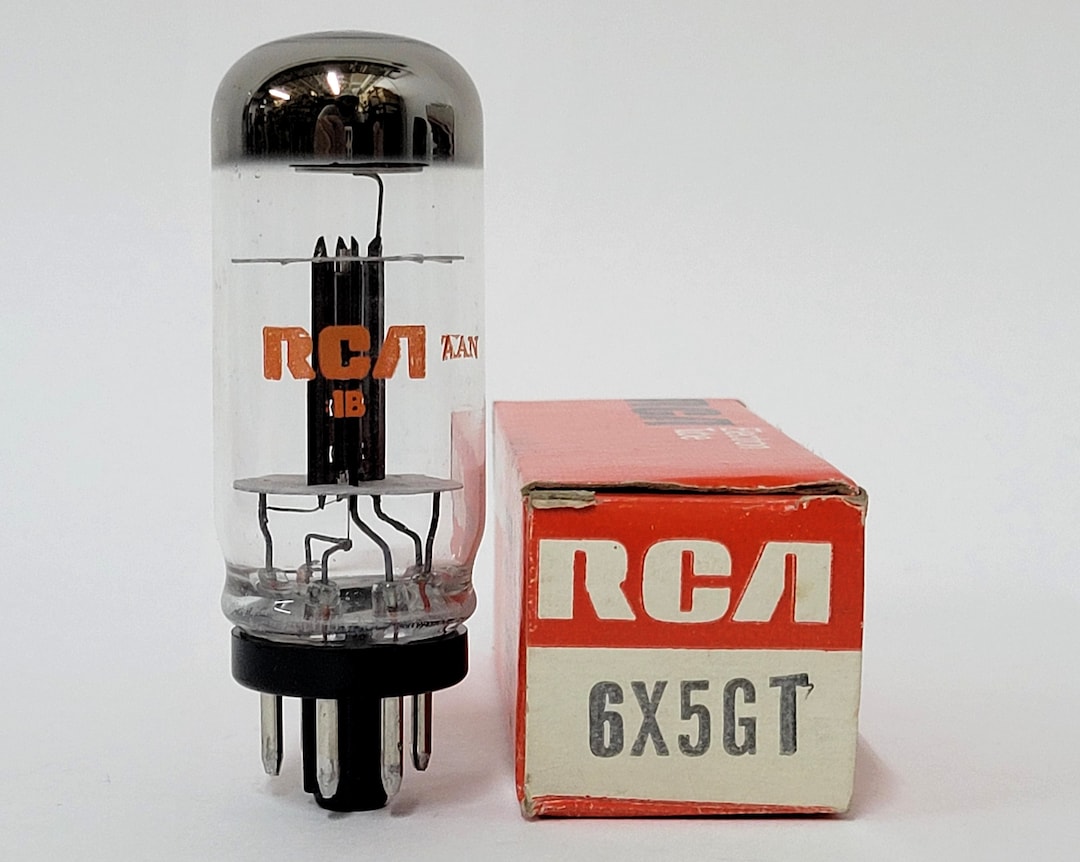 RCA 6X5GT Vacuum Tube - New Old Stock - Original Box - Excellent ...