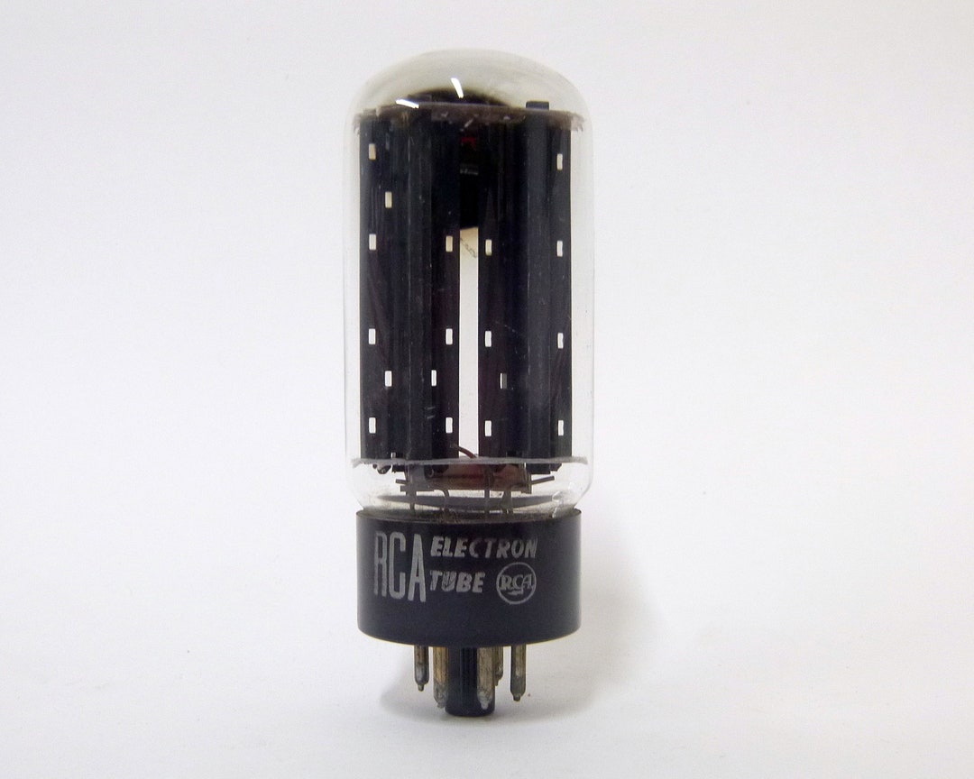 RCA 5AS4A Vacuum Tube - Silver Branding - Black Plates - 5U4GB - 5U4 ...