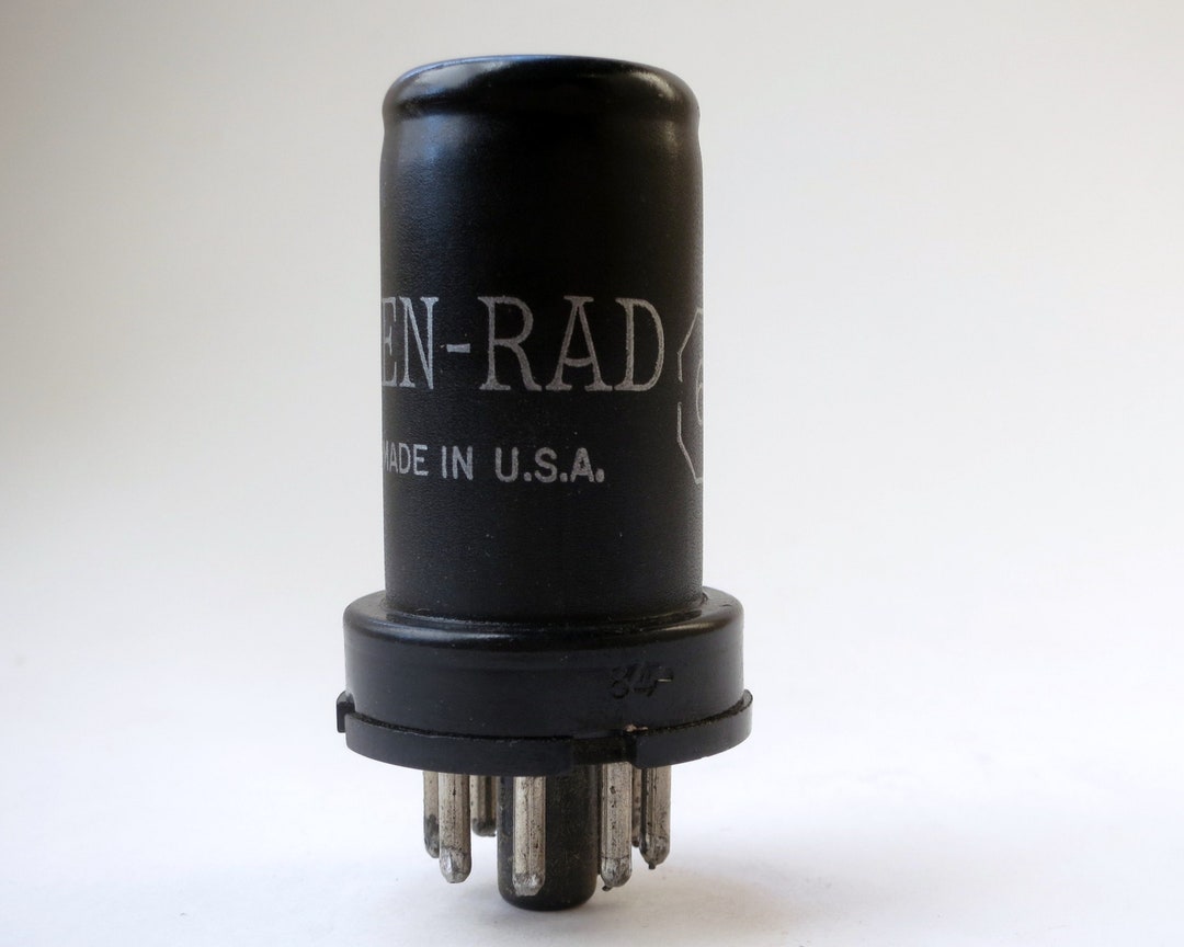 Ken Rad 6SH7 Vacuum Tube - New Old Stock - Original Box - 1940's ...