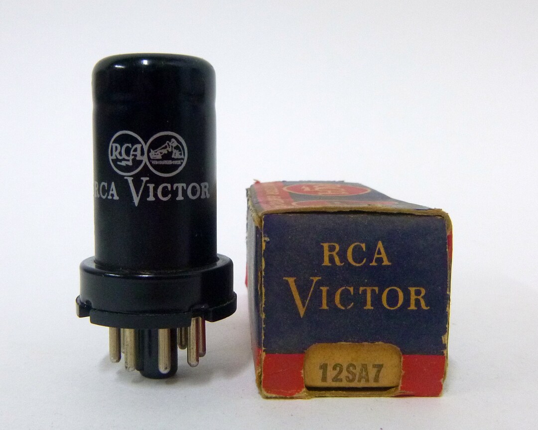 RCA Victor 12SA7 Vacuum Tube - New Old Stock - Original Box - for All ...