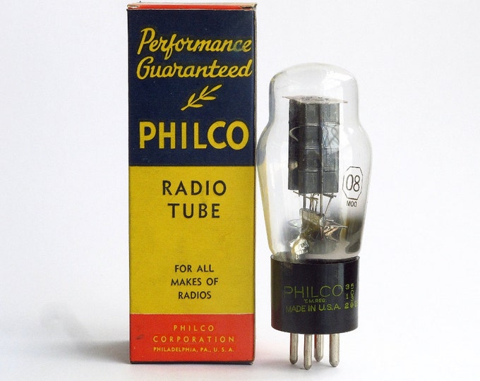 Philco Type 80 Vacuum Tube - Original Early Philco Box - Gorgeous New ...