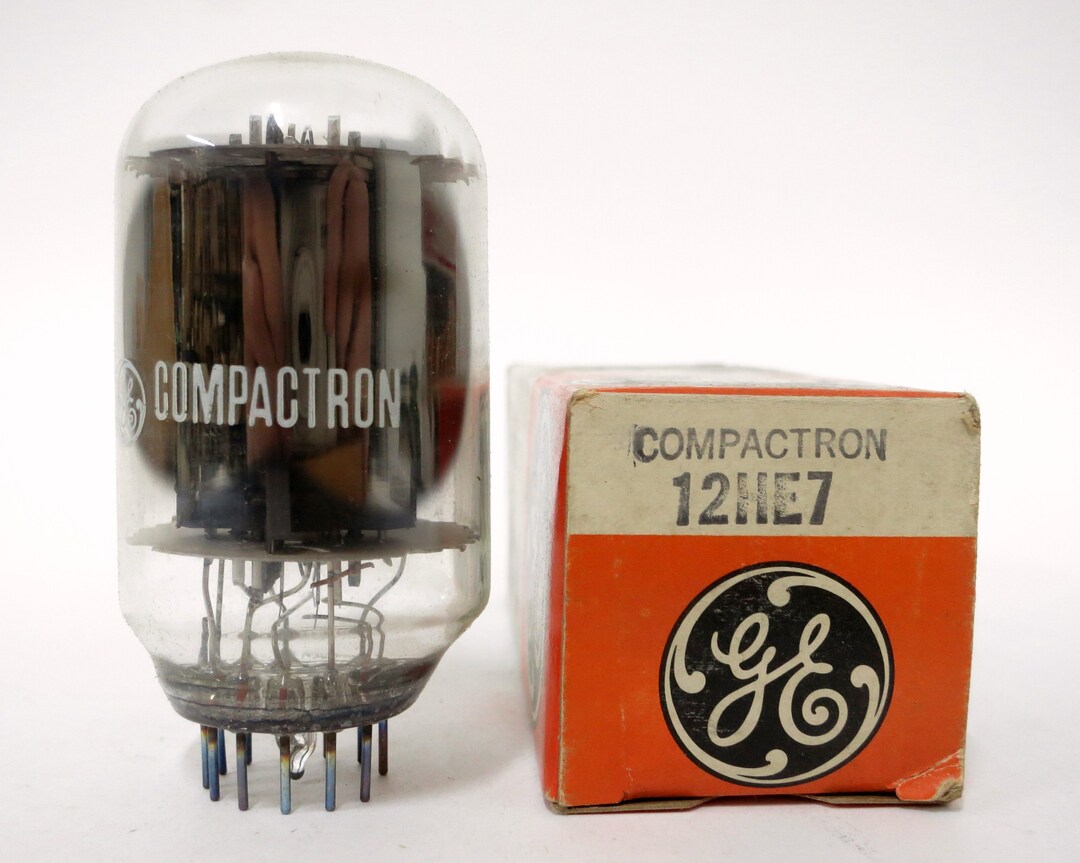 GE 12HE7 Vacuum Tube - Compactron Tube - Etsy