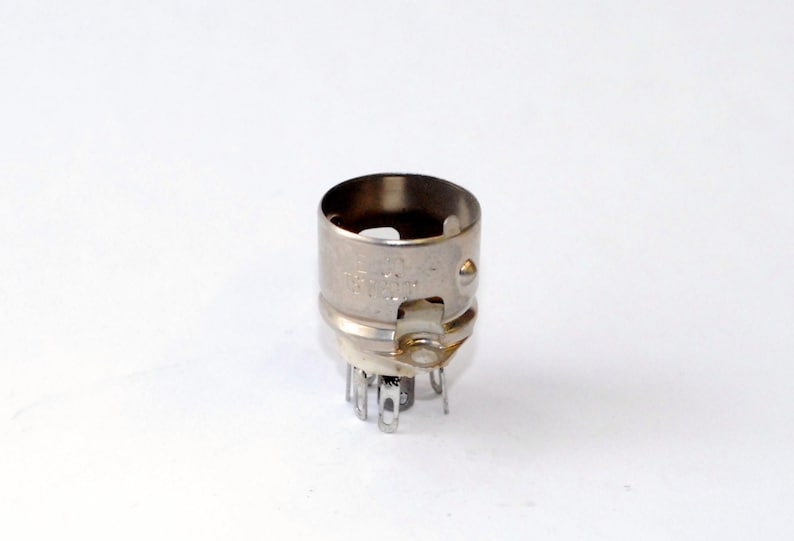 7 Pin Miniature Vacuum Tube Socket ELCO TS102C01 Ceramic | Etsy