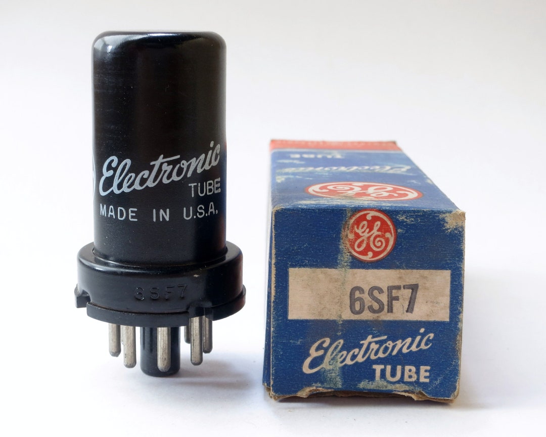 GE 6SF7 Vacuum Tube - New Old Stock - Original Box - Etsy