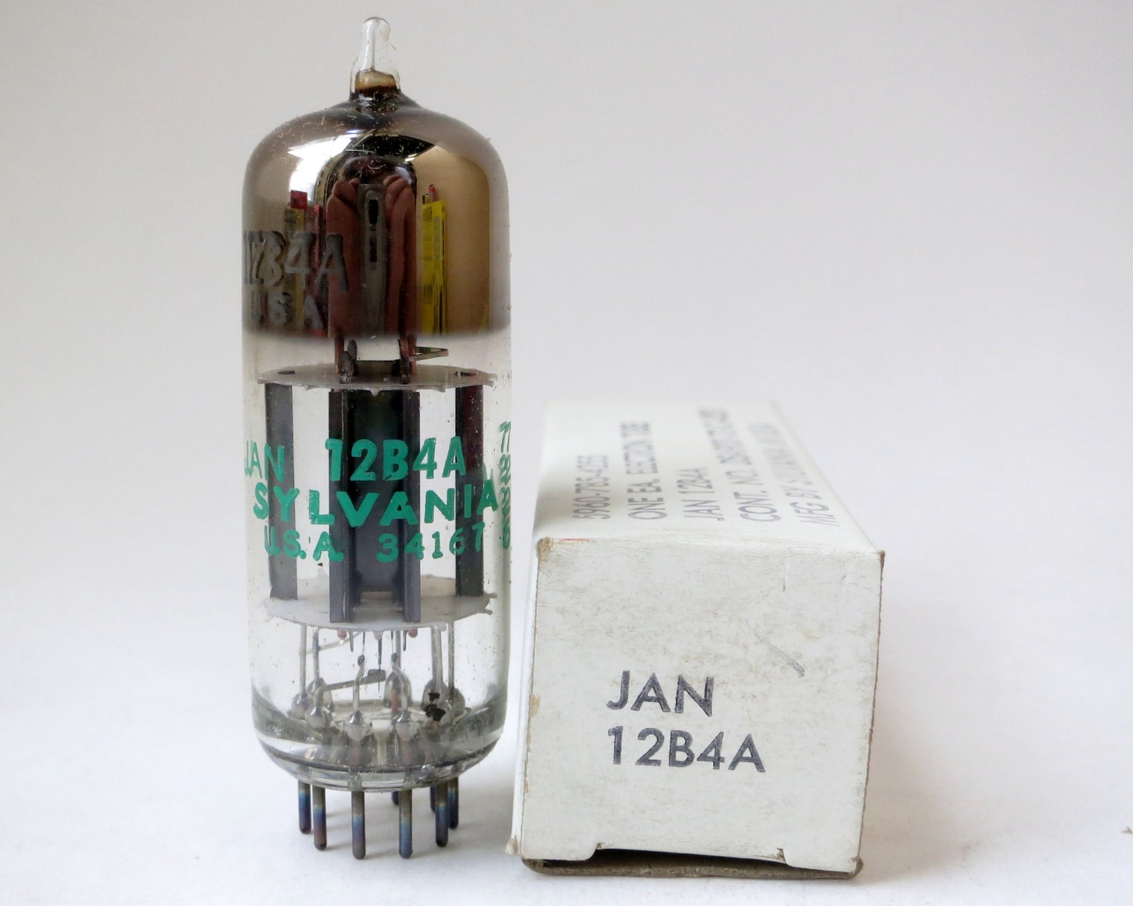 Sylvania JAN 12B4 vacuum tube | Etsy