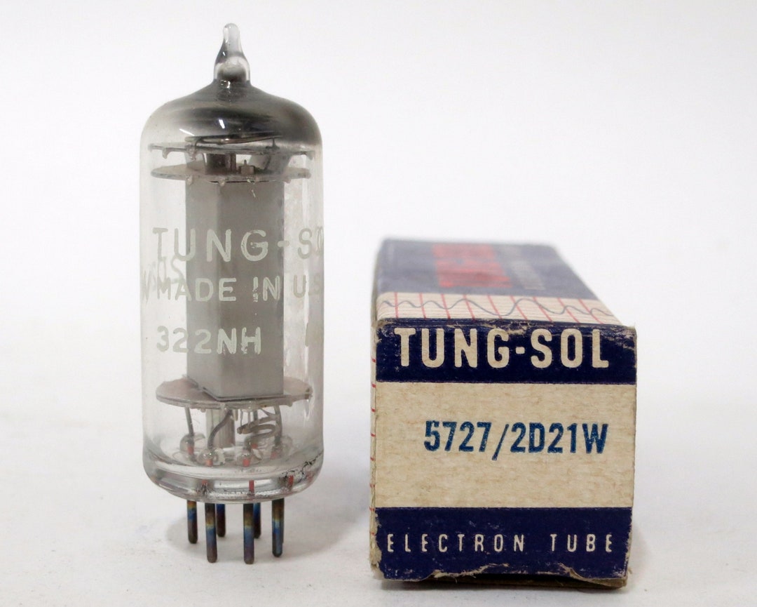Tung Sol 5727 / 2D21W Vacuum Tube - 2D21 Miniature Thyratron - Etsy