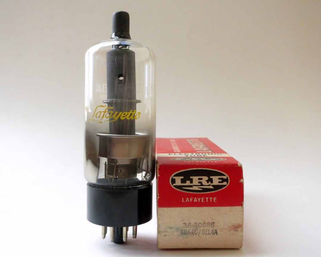 Lafayette 6BK4C Vacuum Tube - LRE 6BK4C / 6EL4A - Etsy