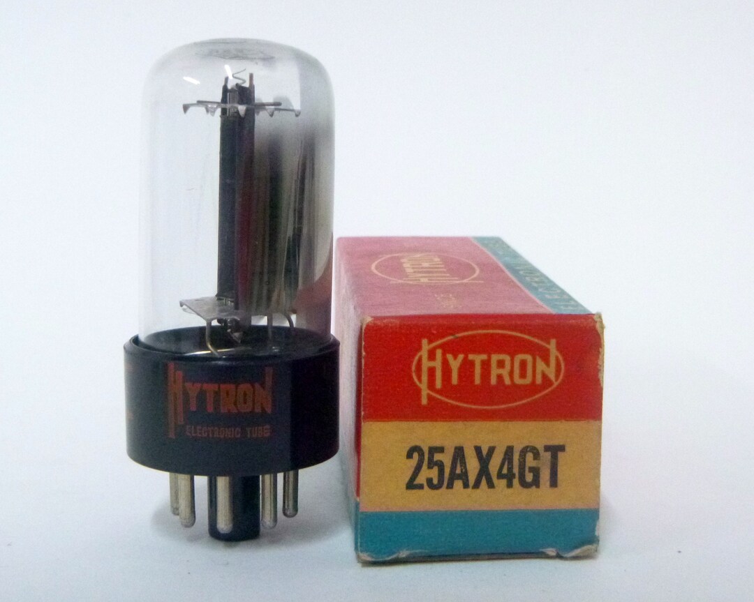 Hytron 25AX4GT Vacuum Tube New Old Stock Original Box 25AX4 CBS - Etsy