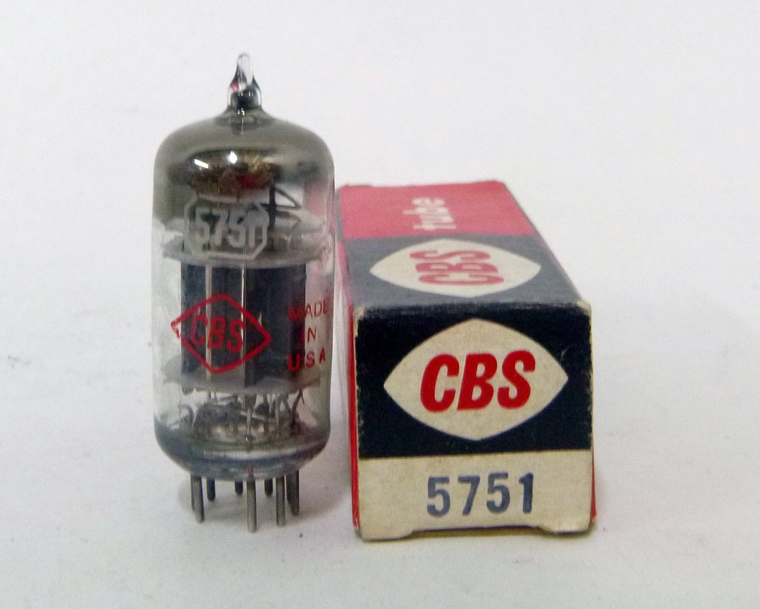 CBS 5751 Vacuum Tube New Old Stock Original Box Great Condition ...