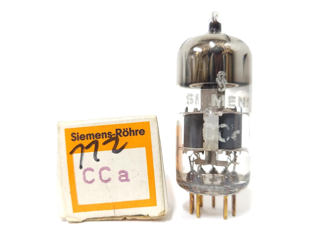 Siemens Cca Vacuum Tube - Lightly Used - With Original Box - Gold Pins ...