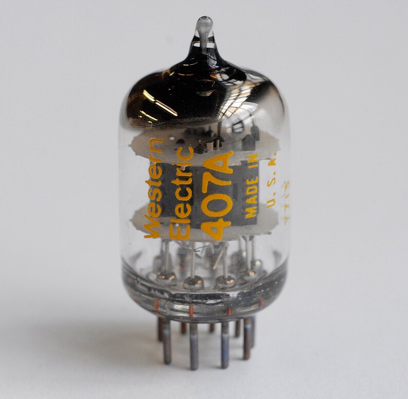 Western Electric 407A Vacuum Tube New Old Stock Original - Etsy