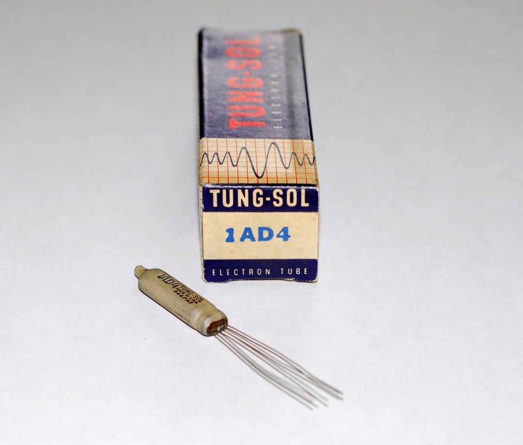 Tung Sol 1AD4 Vacuum Tube - New Old Stock - Mint Condition - Original ...