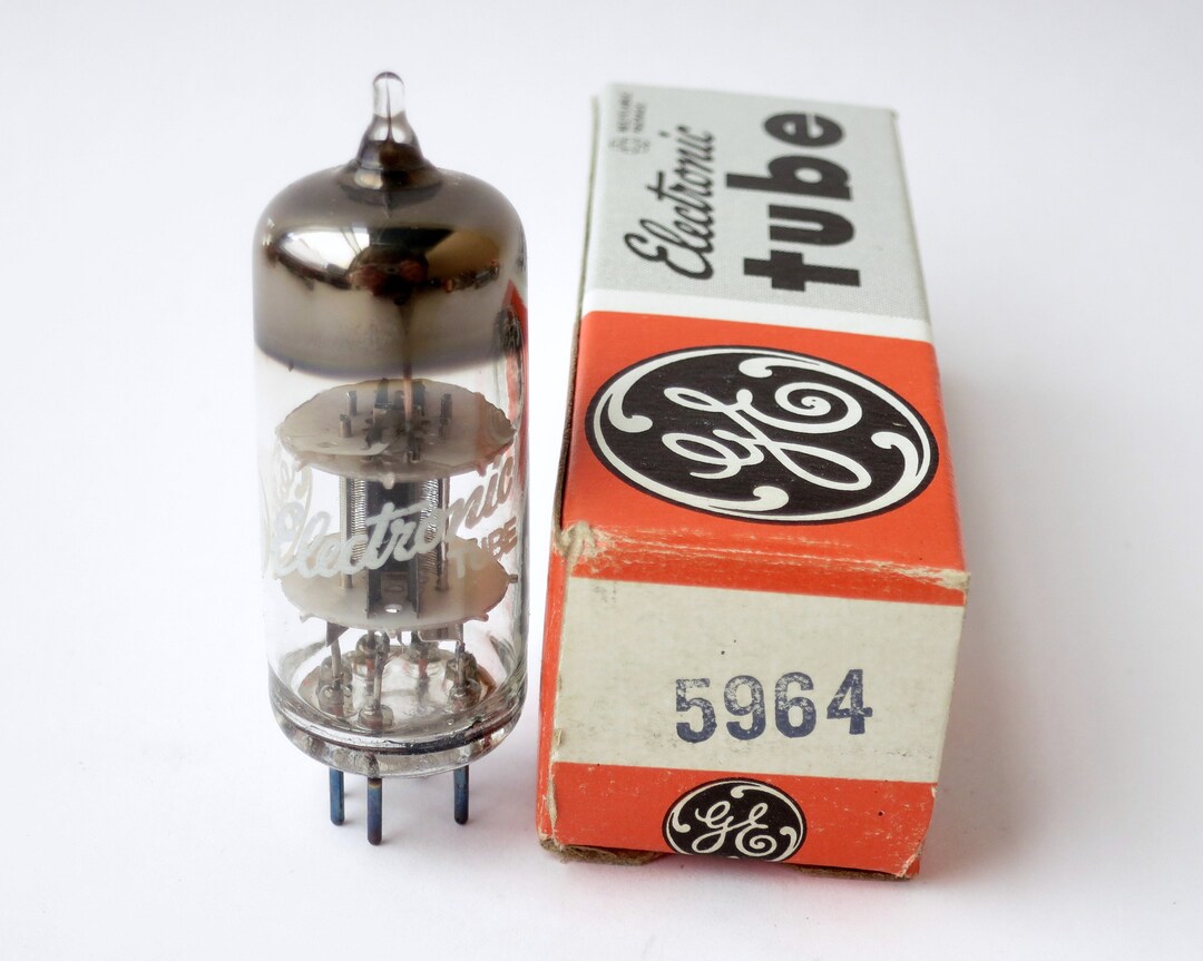 General Electric 5964 Vacuum Tube - New Old Stock - Original Box - Perfect Condition - 6J6 ...