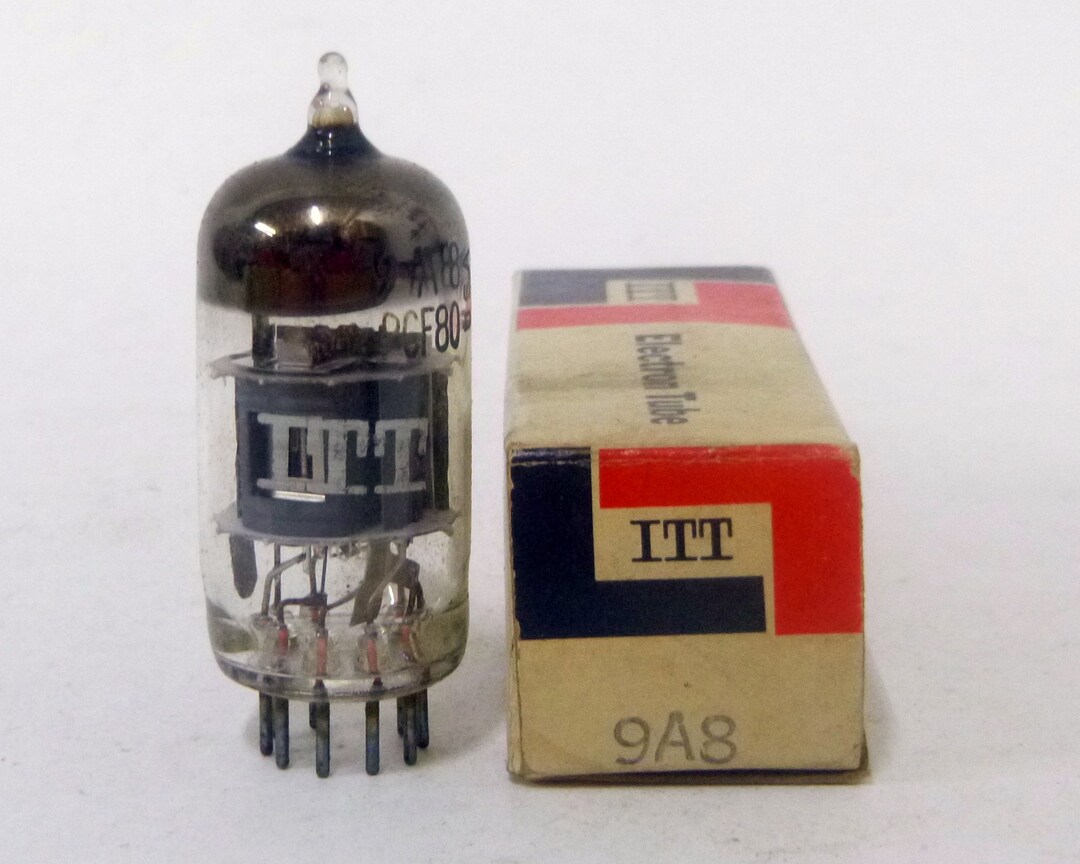 ITT 9A8 Vacuum Tube - New Old Stock - Original Box - Manufactured by ...
