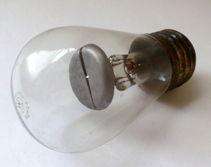 Giant Neon Bulb: Rare Westinghouse NE34 SCREW BASE Glow Lamp Fits ...