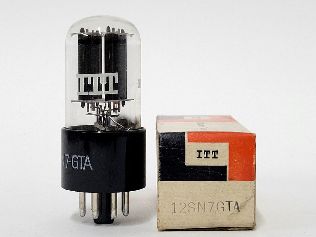 ITT 12SN7GTA Vacuum Tube - New Old Stock - Original Box - Made in Japan ...