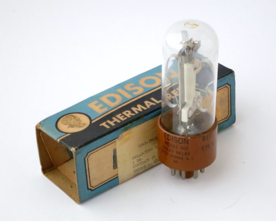 Thomas A Edison Inc. Model 501 Time Delay Relay 1950's - Etsy