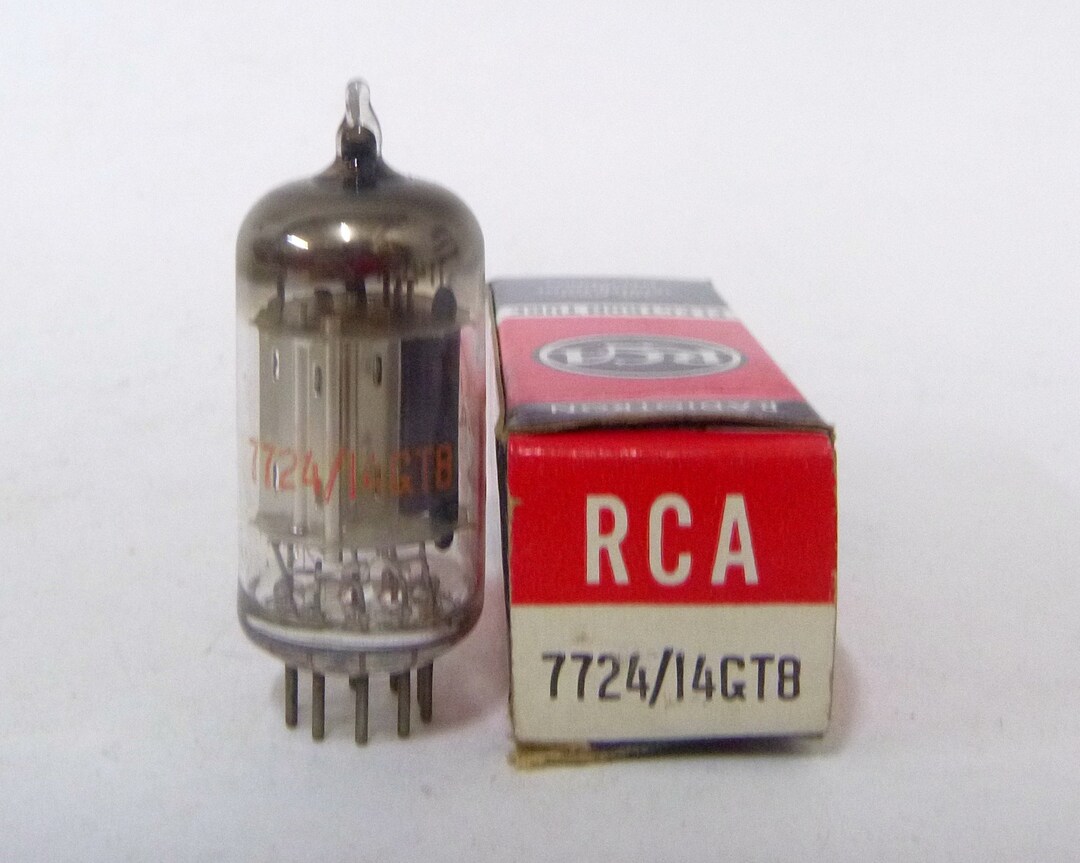 RCA 7724 / 14GT8 Vacuum Tube - New Old Stock - Original Box - Excellent ...