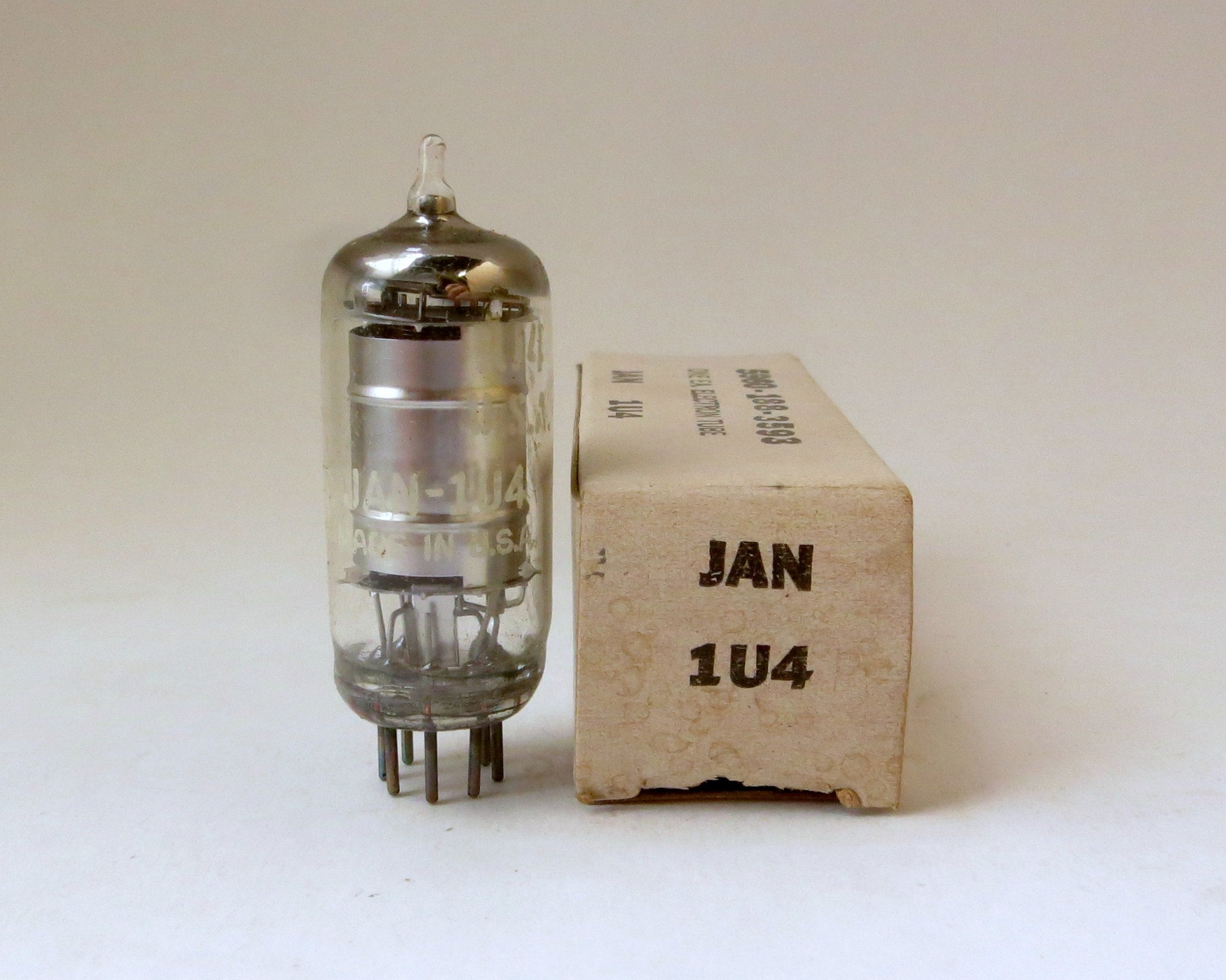 GE JAN 1U4 Vacuum Tube New Old Stock Original Box for Zenith ...