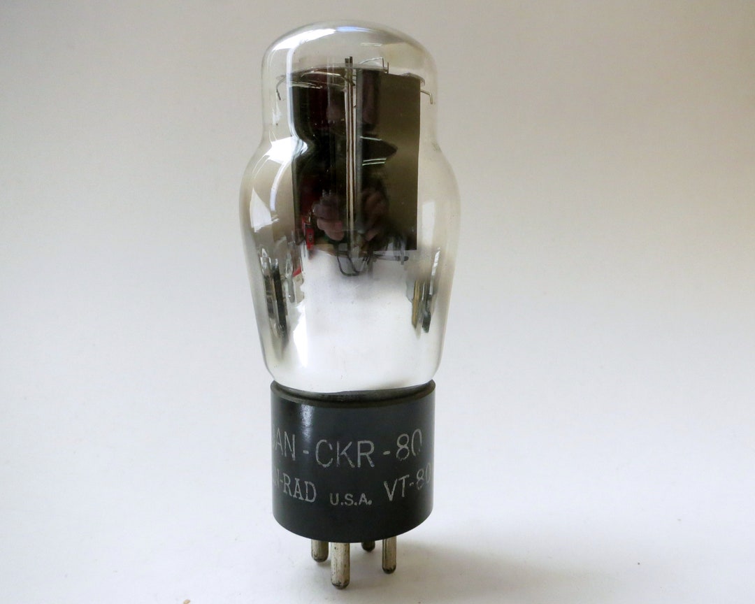 Ken Rad JAN CKR 80 Vacuum Tube Rectifier - Excellent Condition - ST ...