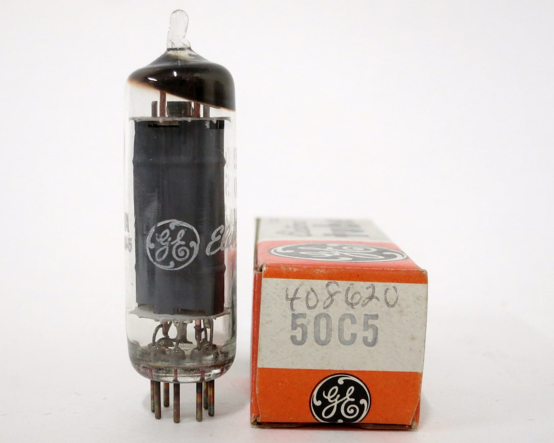 GE 50C5 Vacuum Tube for All American 5 Tube Table Radios - New Old ...
