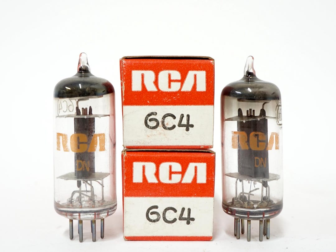 Mp: RCA 6C4 Vacuum Tube New Old Stock Original Boxes Excellent Condition Matching Date Codes ...