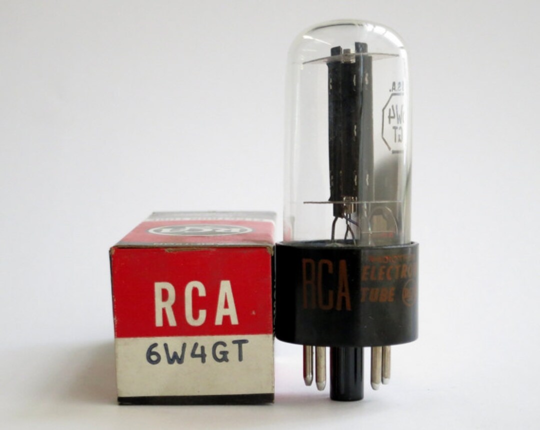 RCA 6W4GT Vacuum Tube - New Old Stock - Original Box - Excellent ...