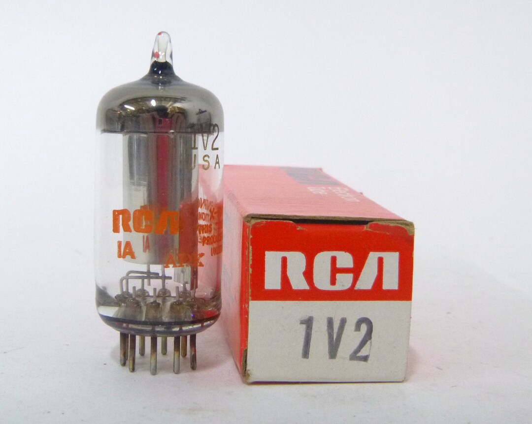 RCA 1V2 Vacuum Tube - New Old Stock - Original Box - Mint Condition ...