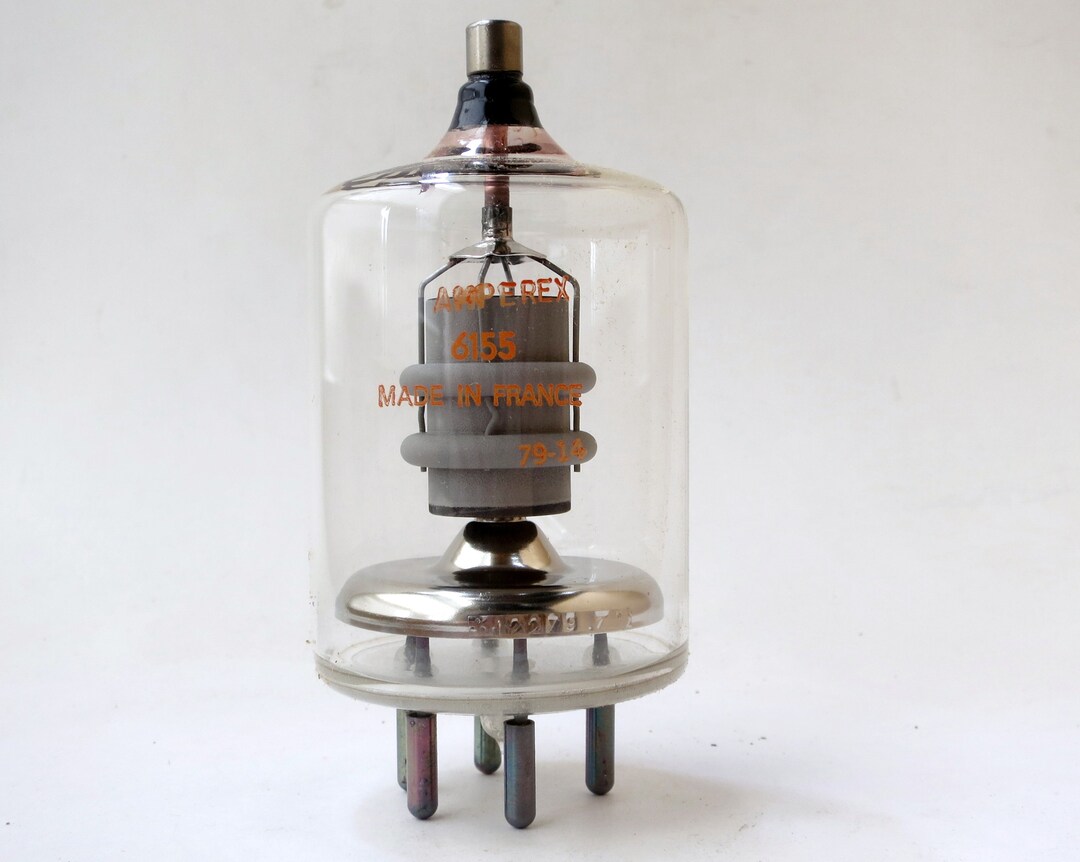 Amperex 6155 Vacuum Tube - Large Transmitting Tube With Top Cap - Made ...