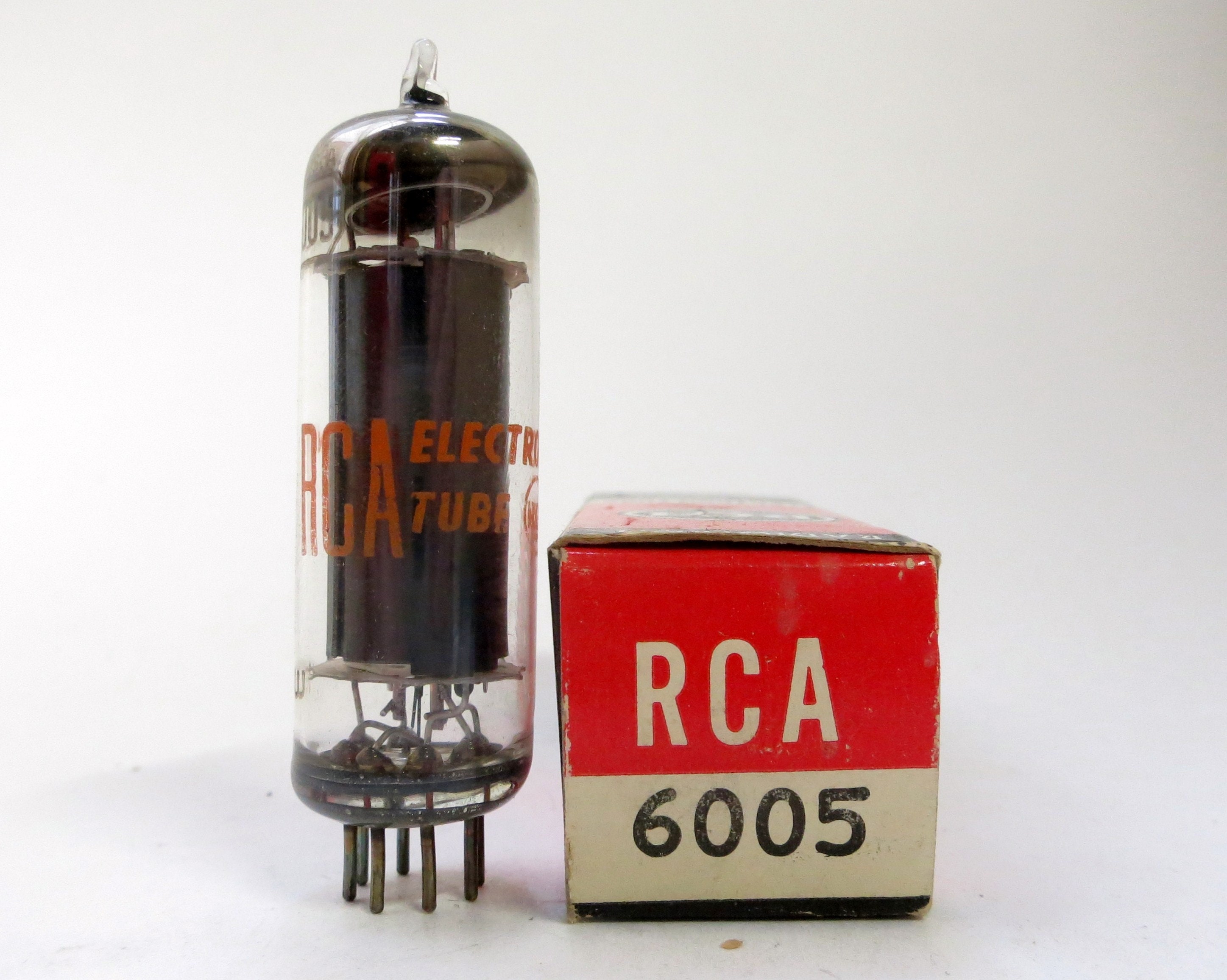 RCA 6005 Vacuum Tube New Old Stock Original Box Black Plate 6AQ5W 6AQ5 Tube - Etsy