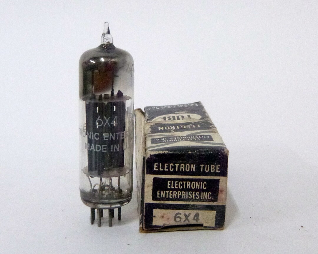 EE 6X4 Vacuum Tube - New Old Stock - Original Box - Electronic ...